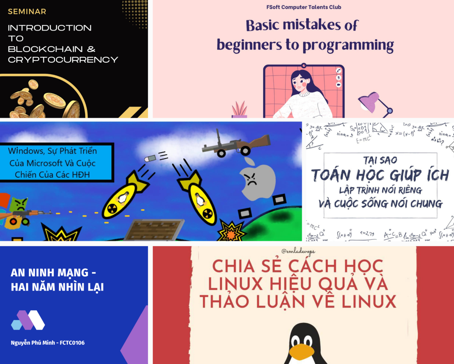 Tổng kết hoạt động Seminar cá nhân và bài viết của học viên FCT Club ...